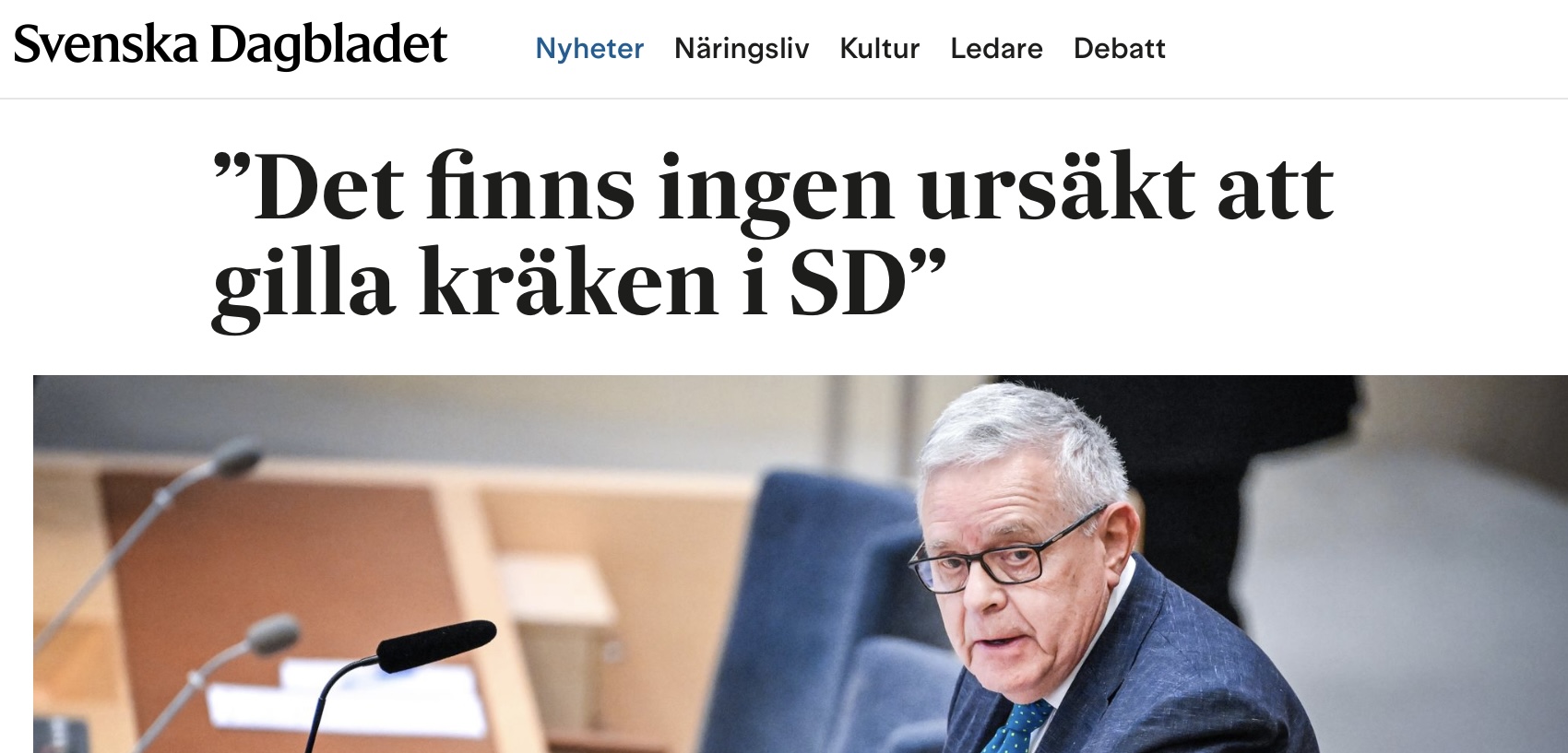 Kräken som kan få oss att kräkas – Bengt Rahms blogg